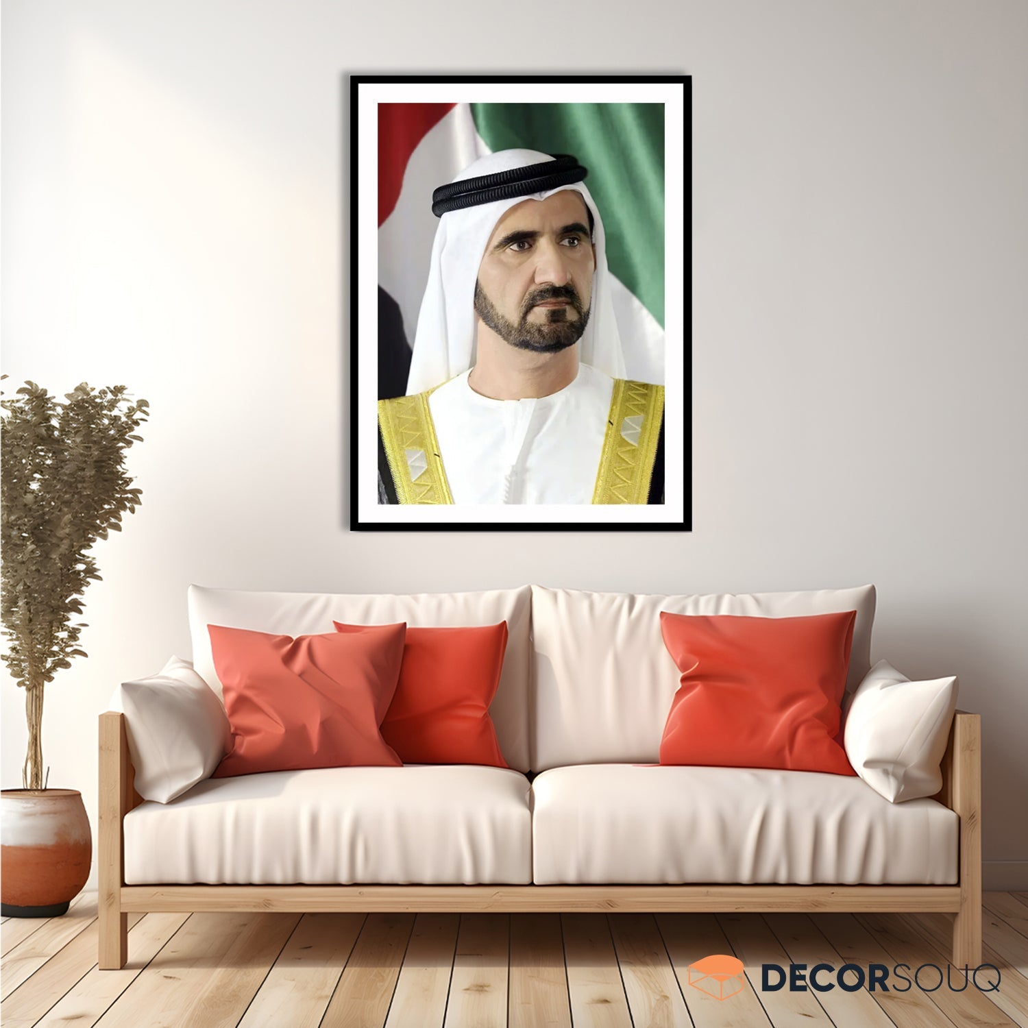 UAE Leaders Portraits | Premium Wall Art – Enjoy The Wood GCC