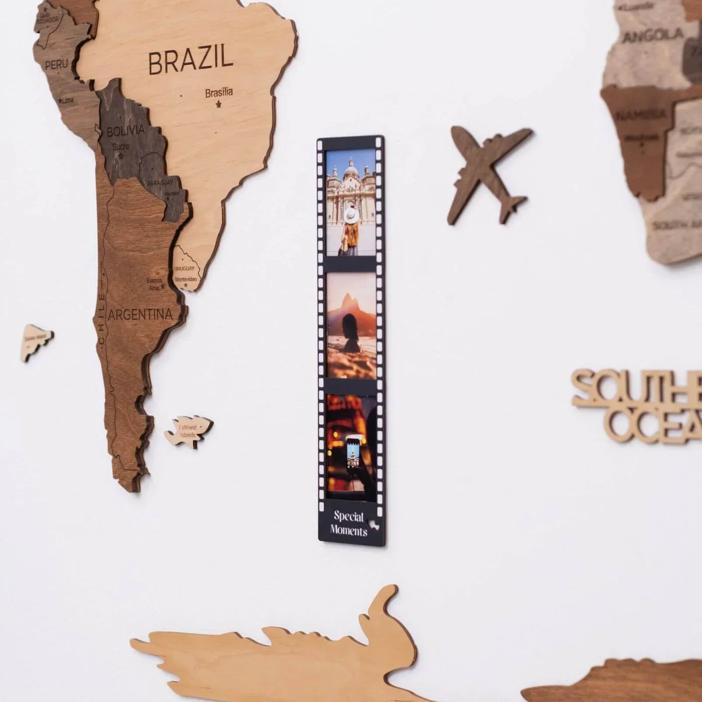 Wooden Photo Frames 3in1 – Display Travel Memories – Enjoy The Wood GCC